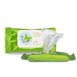 Mini Pocket Spender Erfrischungstücher bedrucken (ab 250 Stück)